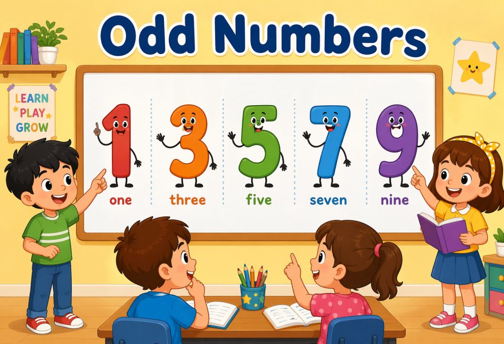 Odd Numbers - Types, Examples and Chart