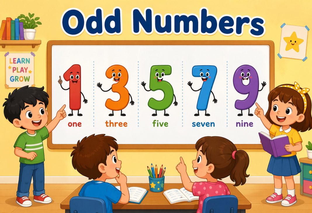 Odd Numbers - Types, Examples and Chart
