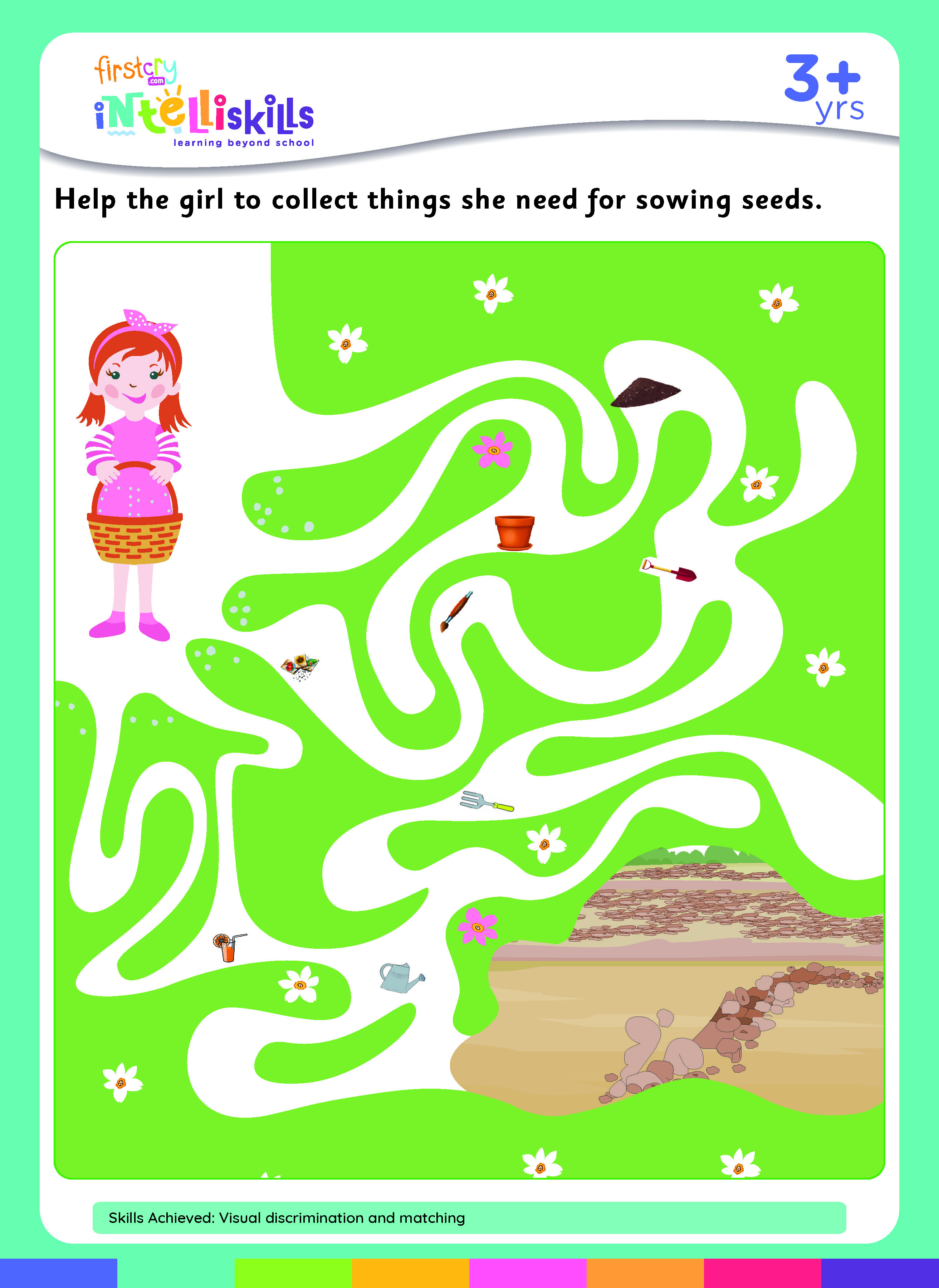 Germination Of Seeds For Kids Worksheet