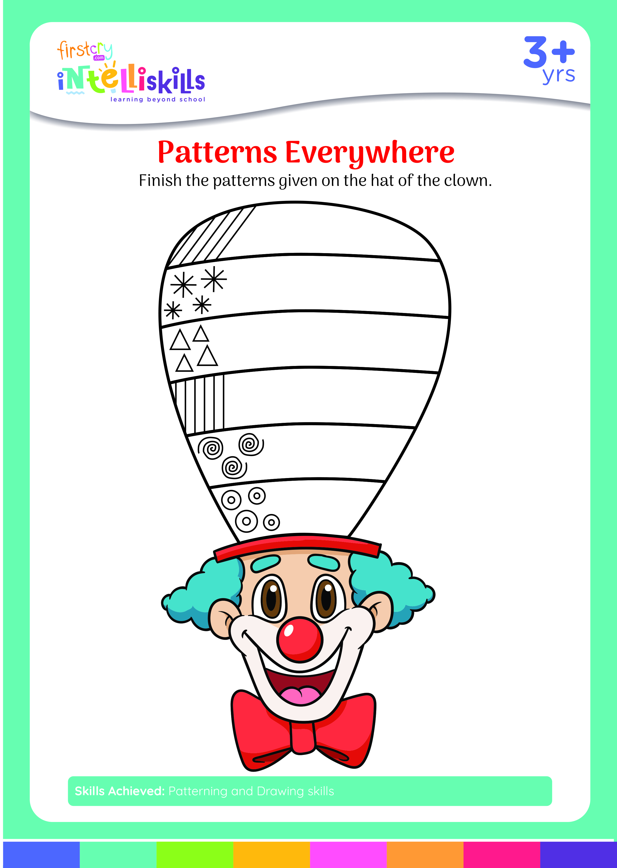 Clown Worksheets Printables