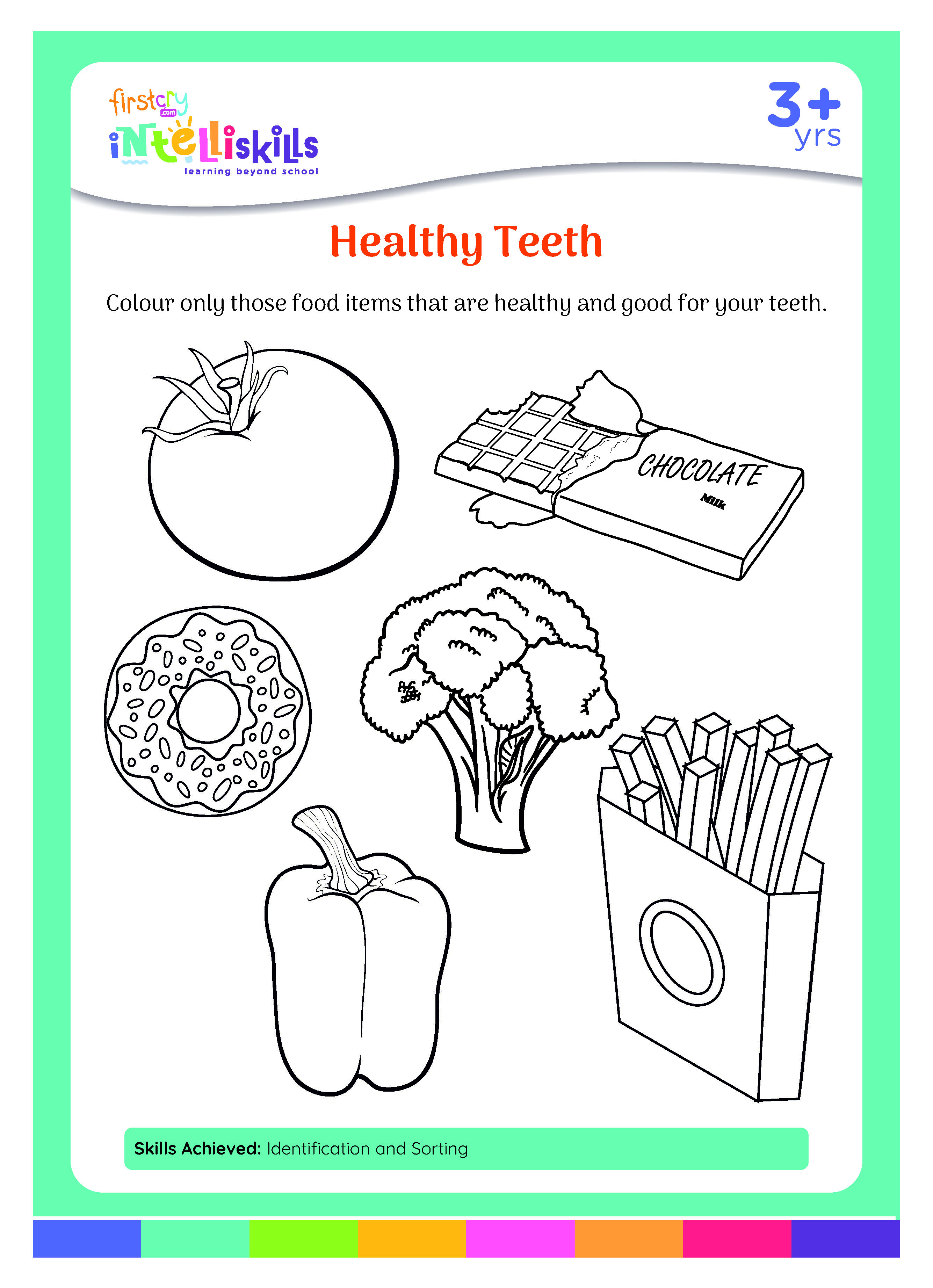 Happy Tooth Sad Tooth Worksheet