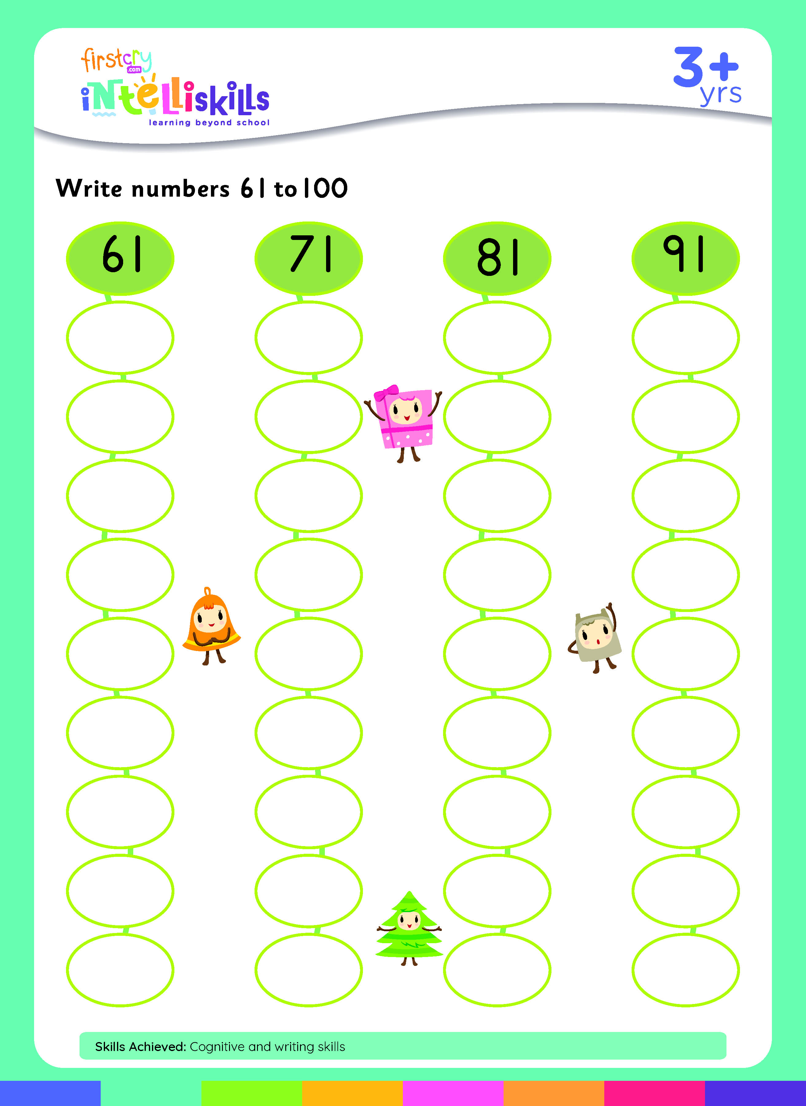 Write To 100 Worksheet Write Number Words (51 100) Worksheets | K5