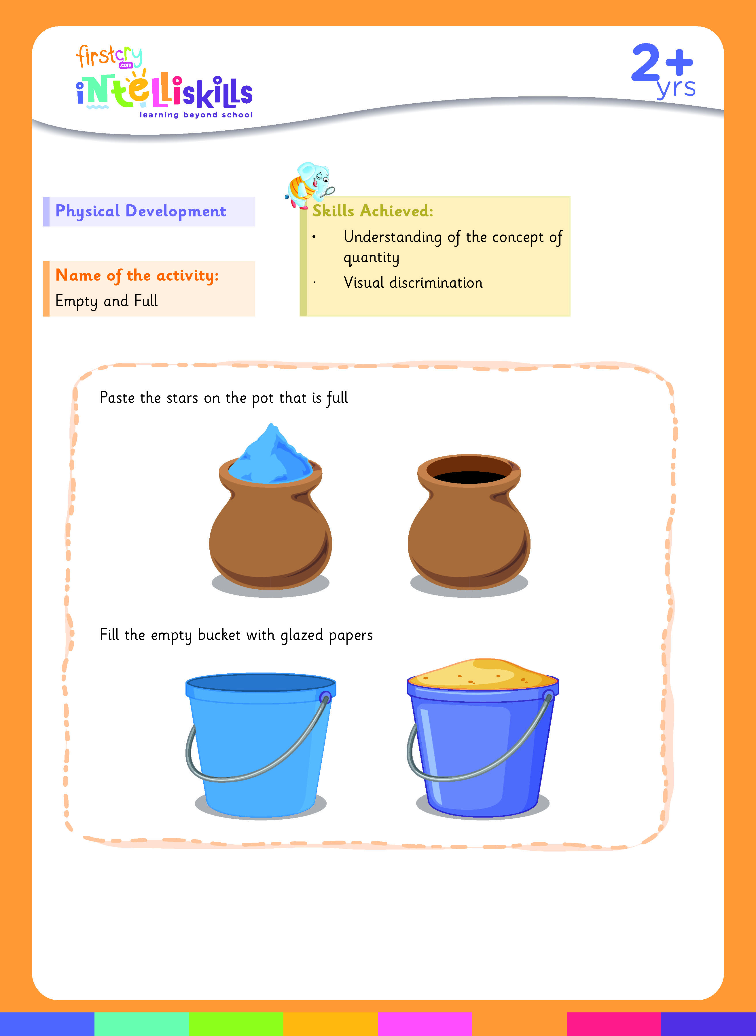 Full And Empty Worksheet