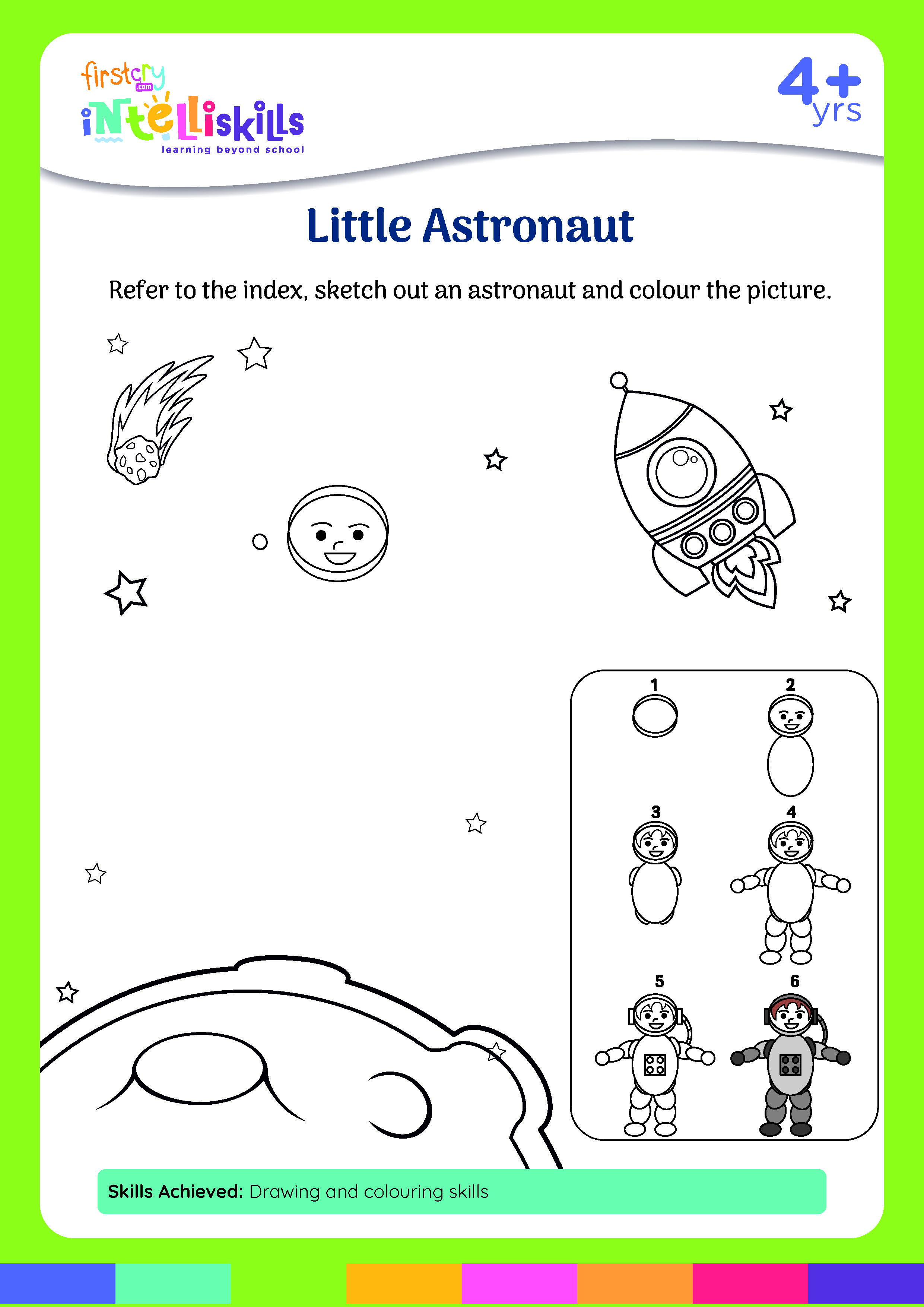 Astronaut Printable Worksheet