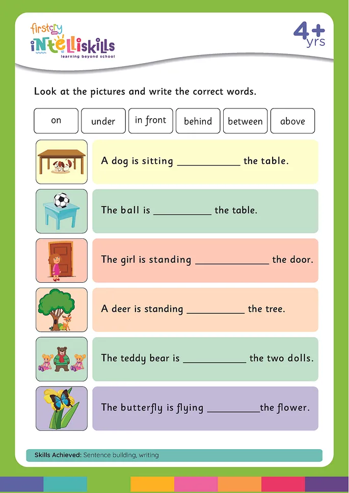 FirstCry Intelli Worksheets.