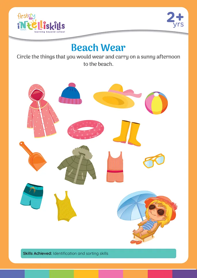 FirstCry Intelli Worksheets.